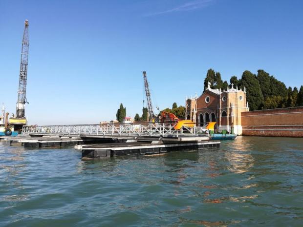 OTVOREN PONTONSKI MOST DO OTOKA MRTVIH: Nakon 69 godina do groblja San ...