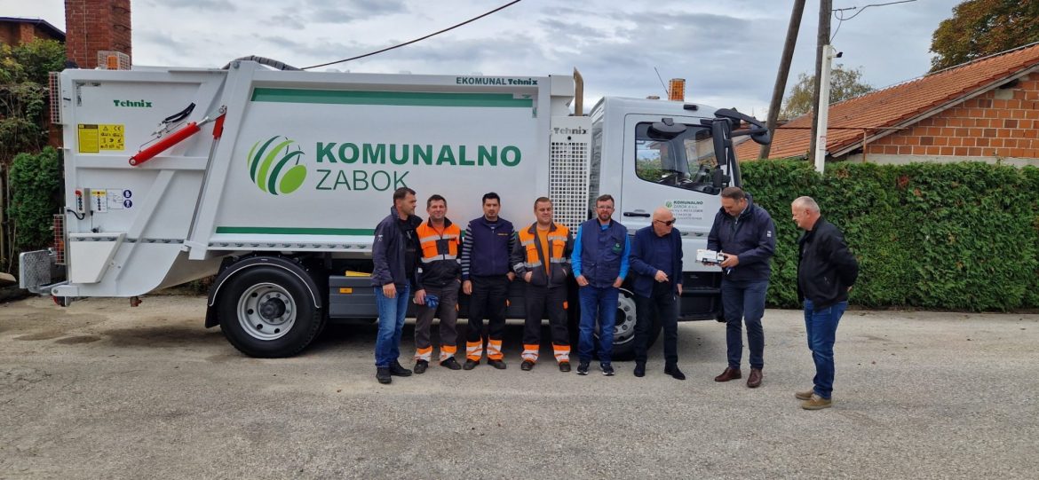 TEHNIX ISPORUČIO KOMUNALNO VOZILO U ZABOK: Komunalac došao do modernog ...